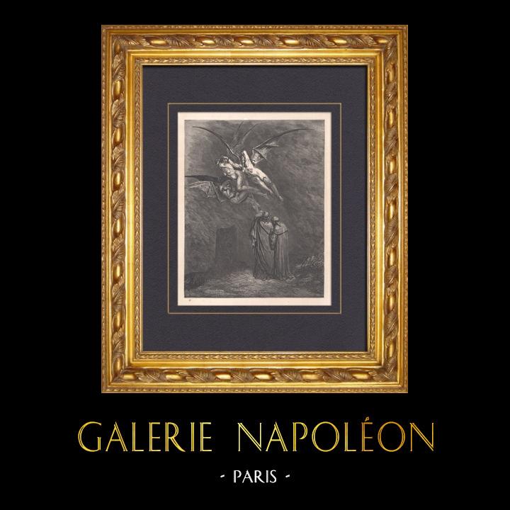 Antique Prints & Drawings | Dante's Hell - Inferno - Gustave Doré ...