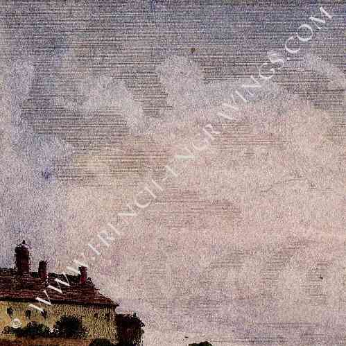 Antique Prints & Drawings | View of Munich - Iser River (Germany ...