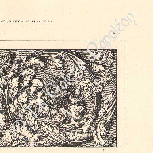 Gravures Anciennes & Dessins | Architecture - Décoration - Frise ...