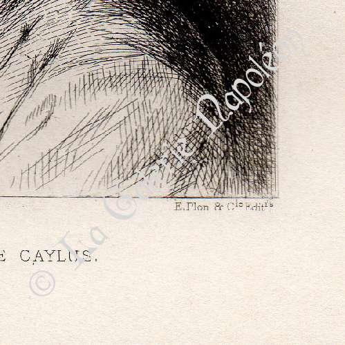Antique Prints & Drawings | Portrait of Anne Claude de Caylus (1692 ...
