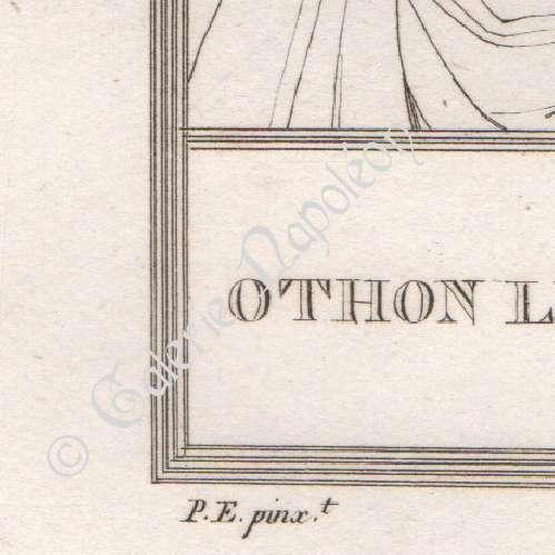 Stampe Antiche & Disegni | Ritratto di Ottone I di Sassonia detto ...