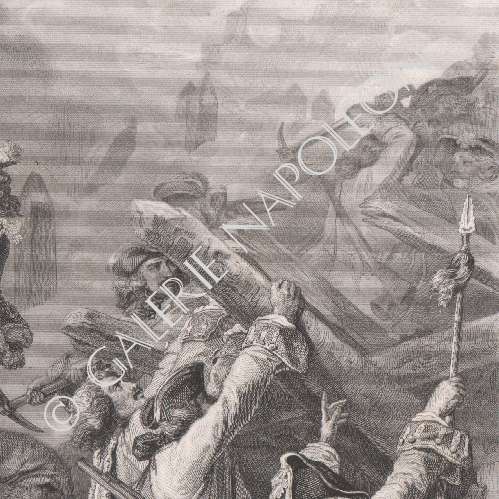 Antique Prints & Drawings | Battle of Denain - War of the Spanish ...