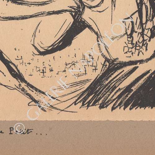 Gravures Anciennes & Dessins | Caricature - Jacques Ochs - La Victoire ...