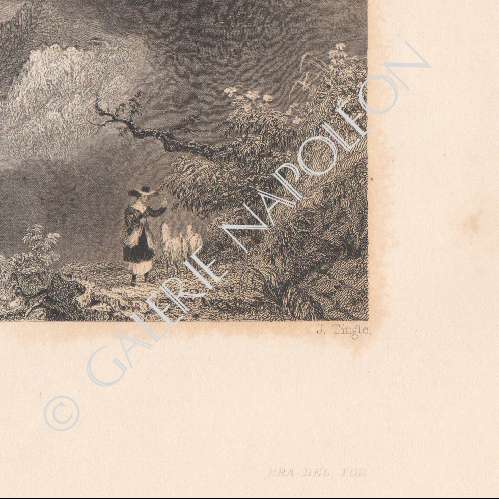 Gravures Anciennes & Dessins | Eglise de Pra Del Tor - Église ...